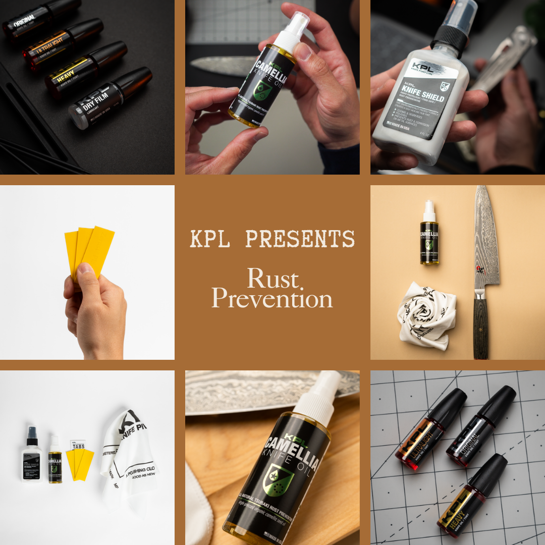 Rust Prevention: Choosing the Best Options for You – Knife Pivot Lube