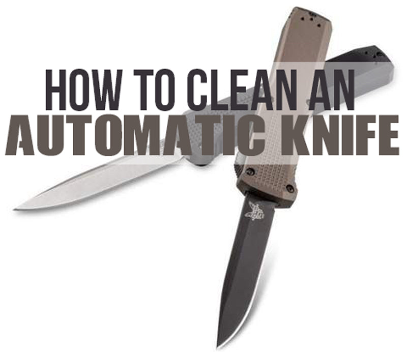 How to Clean and Maintain an Automatic or OTF Knife – Knife Pivot Lube